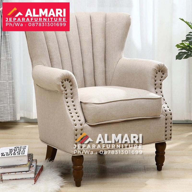 Sofa Single Jepara SSJ013 | Almari Jepara Furniture