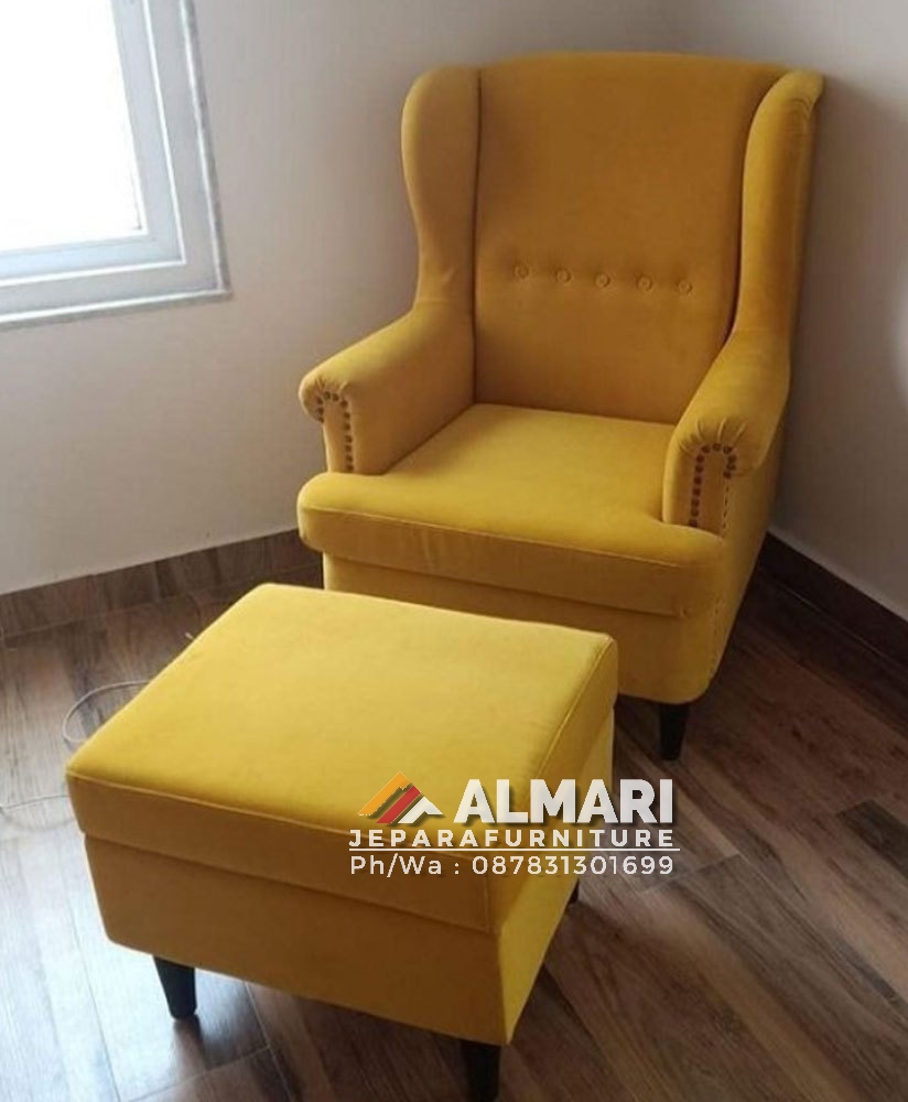 Sofa Single Jepara SSJ016 | Almari Jepara Furniture