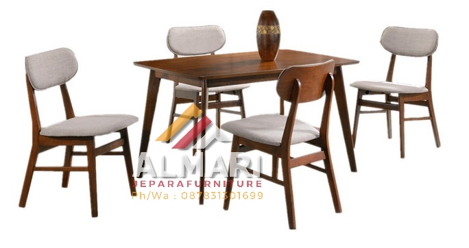 Set Meja Makan SMM001 | Almari Jepara Furniture