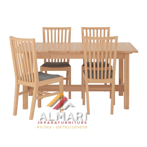 Set Meja Makan SMM014 | Almari Jepara Furniture