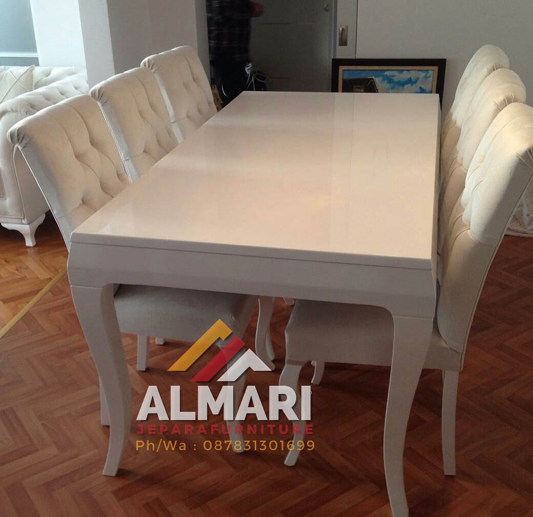Set Meja Makan SMM017 | Almari Jepara Furniture