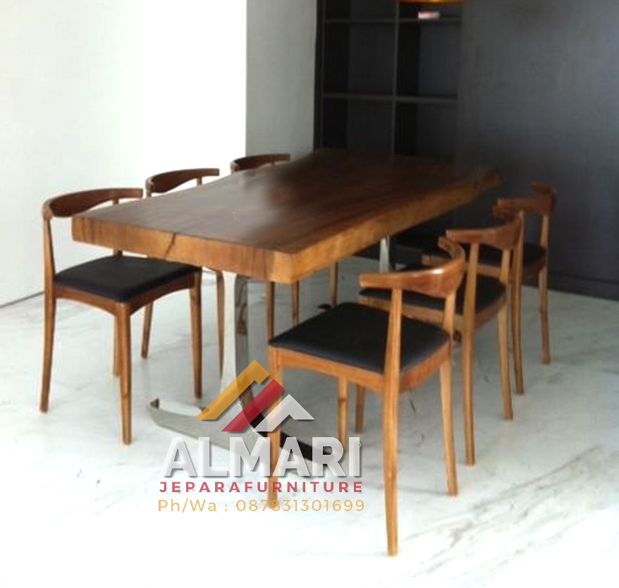 Set Meja Makan SMM035 | Almari Jepara Furniture