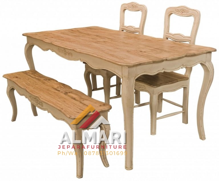 Set Meja Makan SMM047 | Almari Jepara Furniture