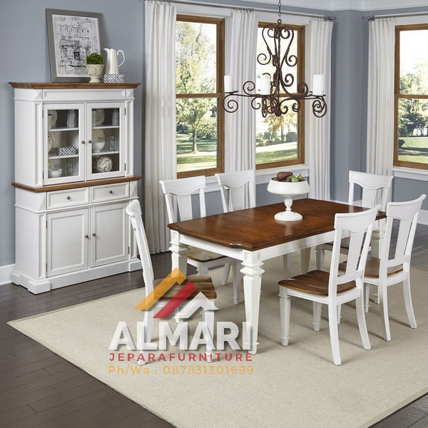 Set Meja Makan SMM058 | Almari Jepara Furniture
