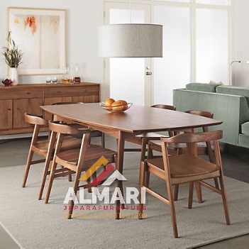 Set Meja Makan SMM060 | Almari Jepara Furniture