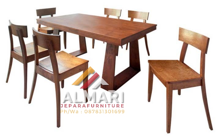 Set Meja Makan SMM008 | Almari Jepara Furniture