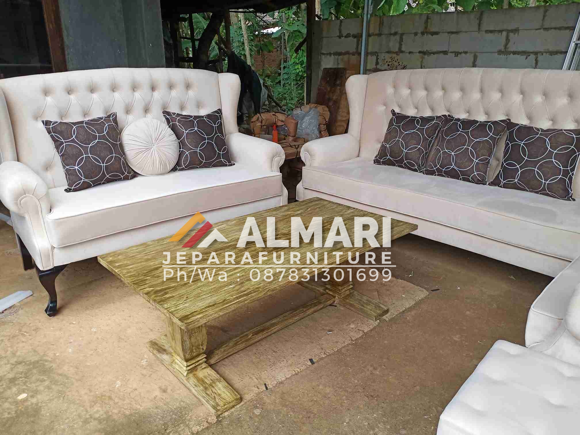 Set Sofa Tamu Minimalis Jepara | Almari Jepara Furniture
